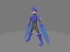 3D model megaman with ceruledge comination VR / AR / low-poly | CGTrader