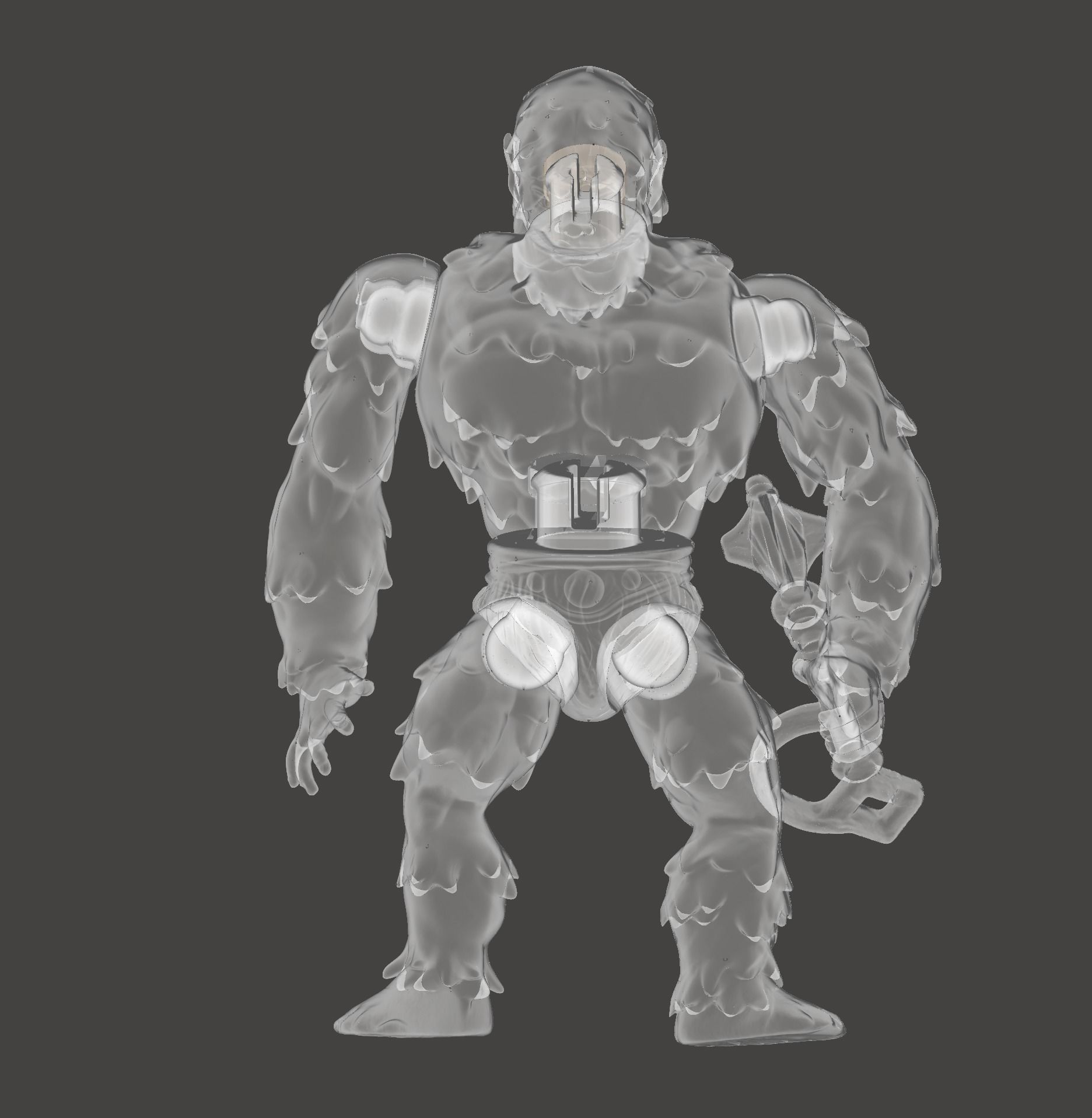 MossMan motu Filmation 3D model 3D printable | CGTrader