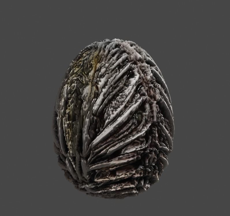 Realistic high quality Alien Egg PBR 3D model | CGTrader