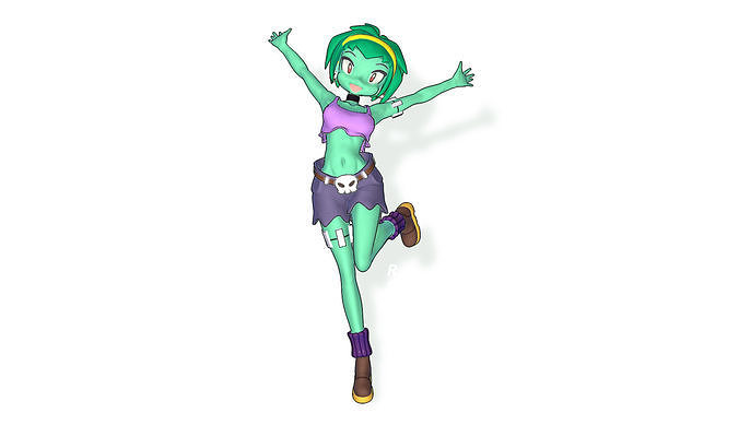 Rottytops figure 3D model 3D printable | CGTrader
