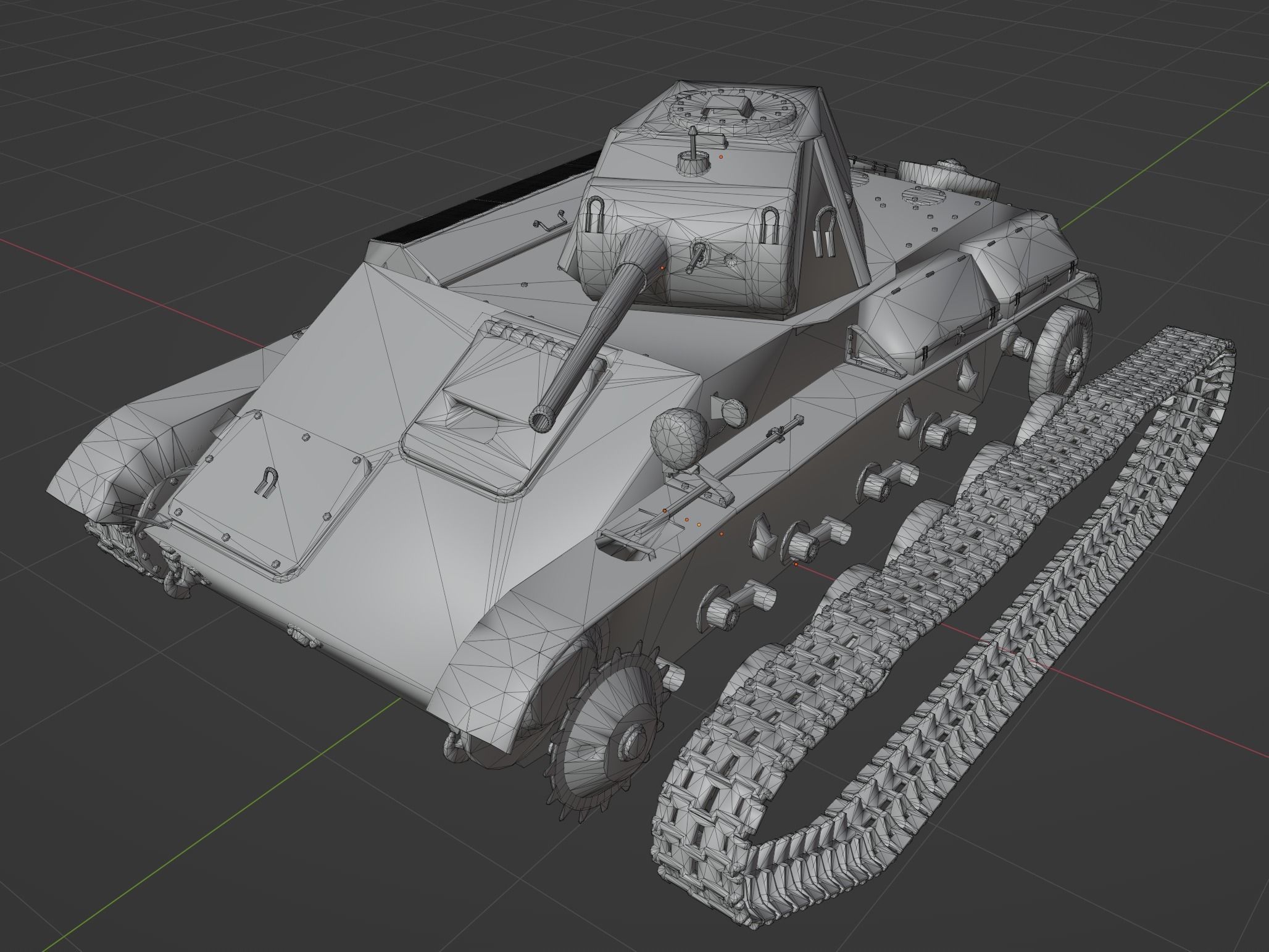 3D model T70 Light tank VR / AR / low-poly | CGTrader