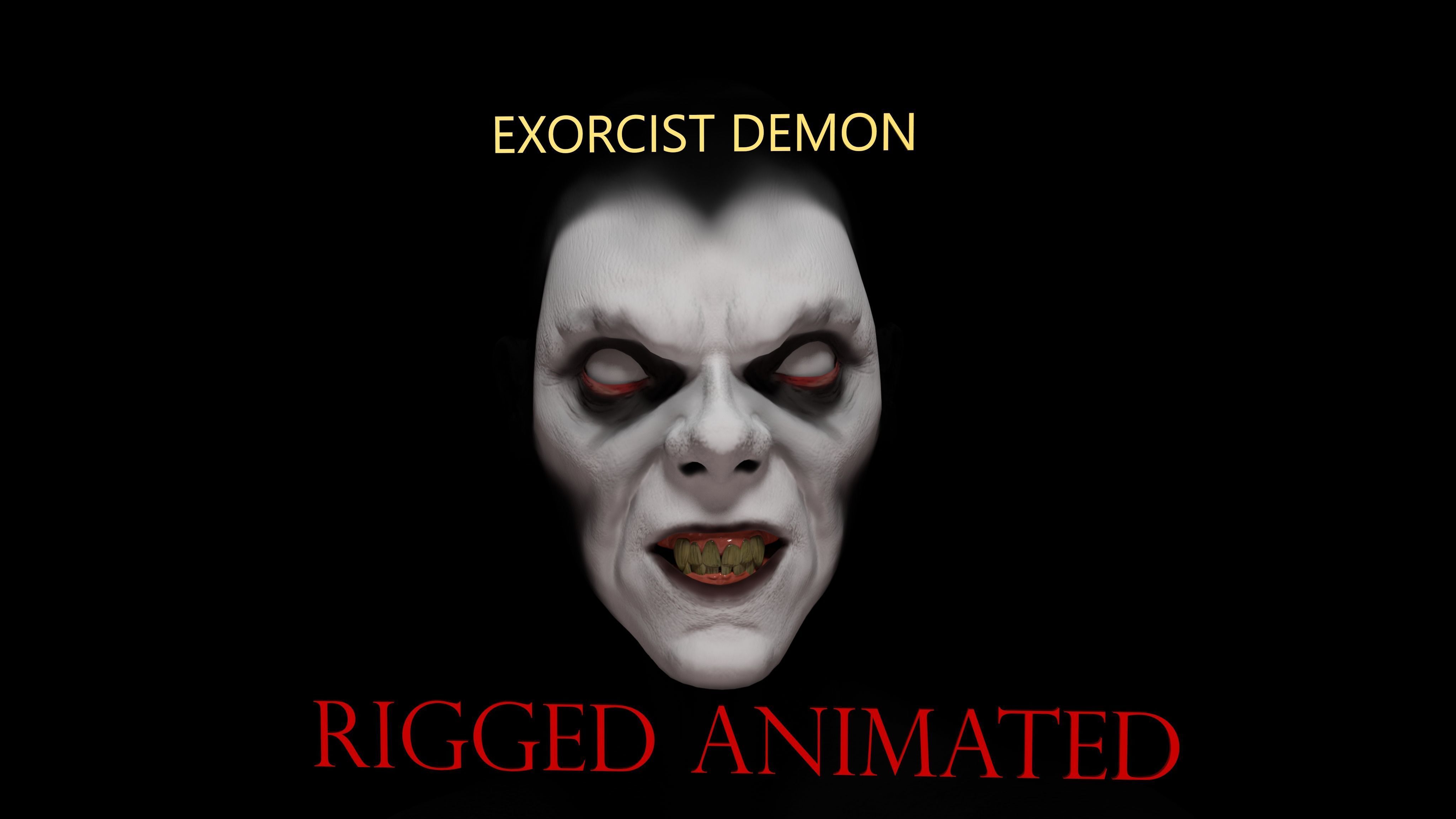EXORCIST DEMON 2 3D model animated rigged | CGTrader