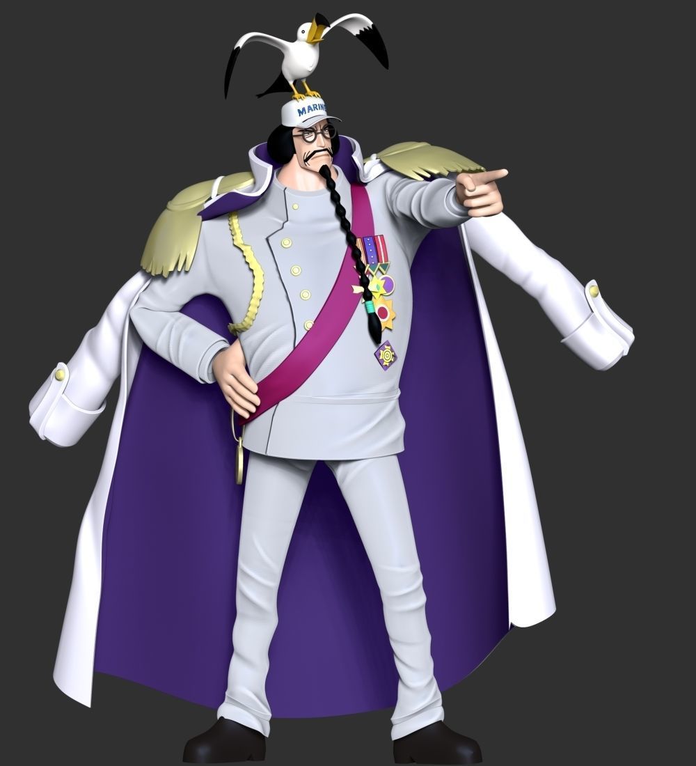 One Piece - Sengoku 3D model 3D printable | CGTrader
