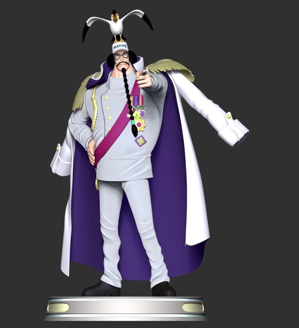 One Piece - Sengoku 3D model 3D printable | CGTrader
