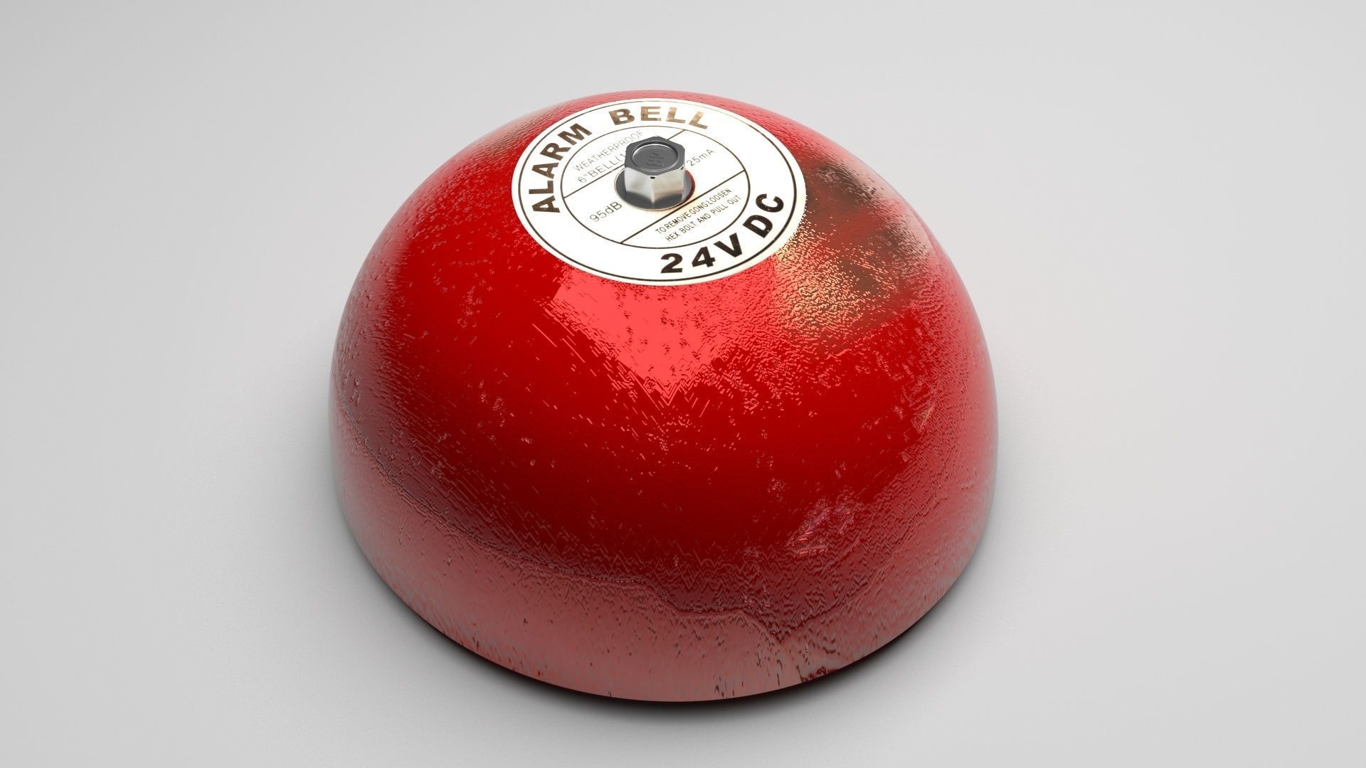 Fire Alarm Bell 3D model | CGTrader