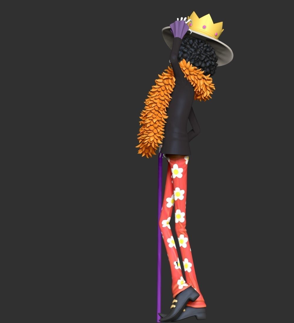 One Piece - Brook 3D model 3D printable | CGTrader