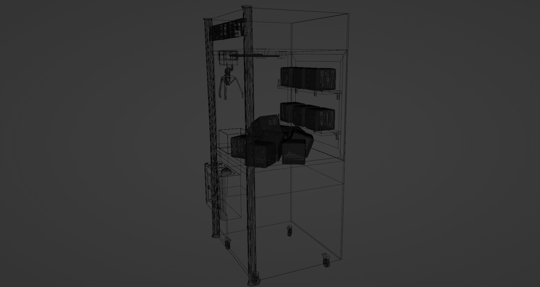 3D model Minecraft Claw Machine VR / AR / low-poly | CGTrader