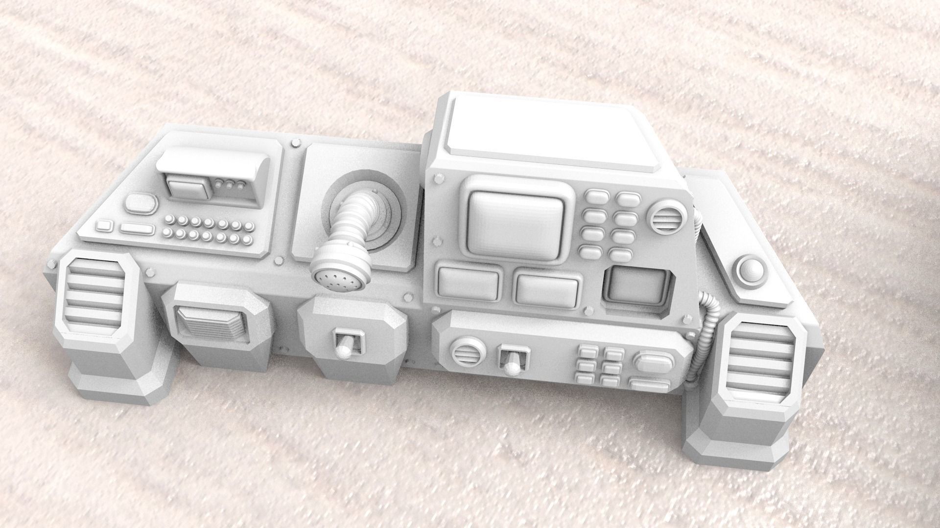 COMPUTER 2 - 3D PRINTABLE MODEL 3D 3D model 3D printable | CGTrader