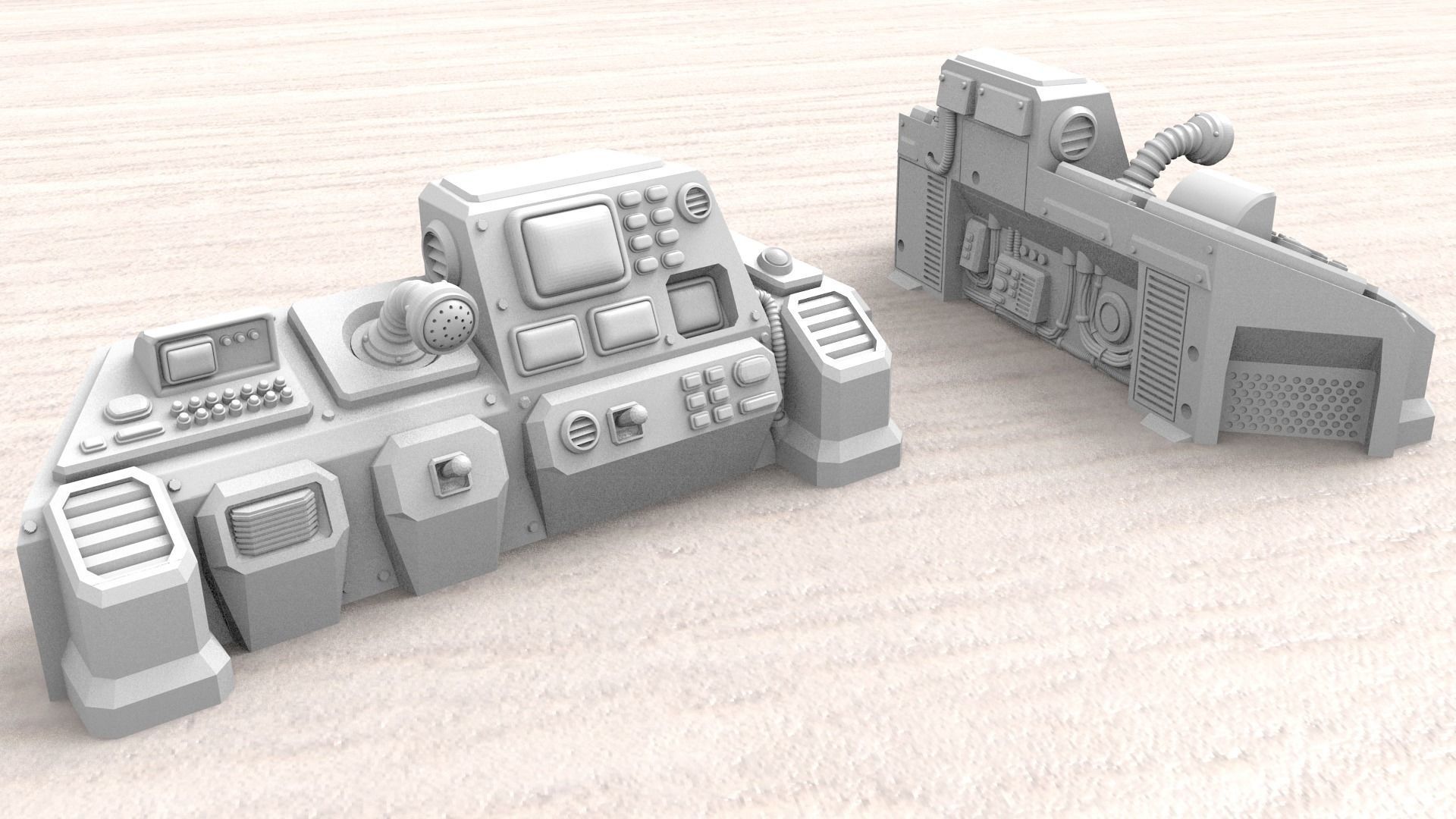 COMPUTER 2 - 3D PRINTABLE MODEL 3D 3D model 3D printable | CGTrader