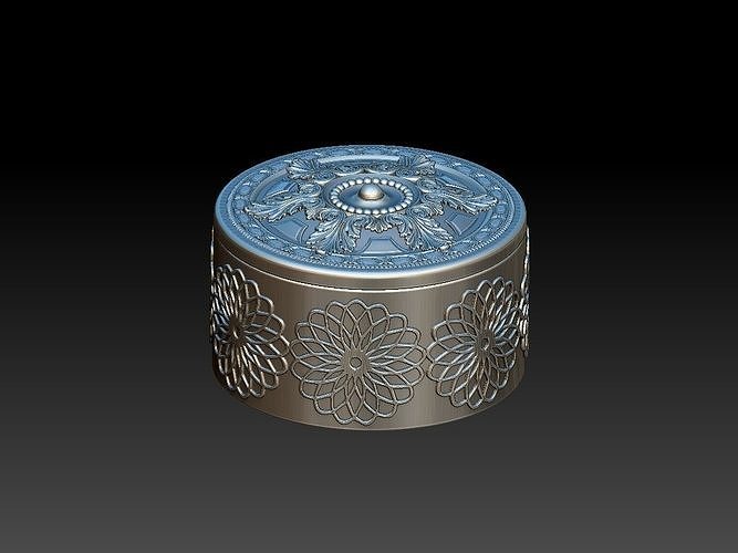 HM Jewelry Box 010 3D model 3D printable | CGTrader