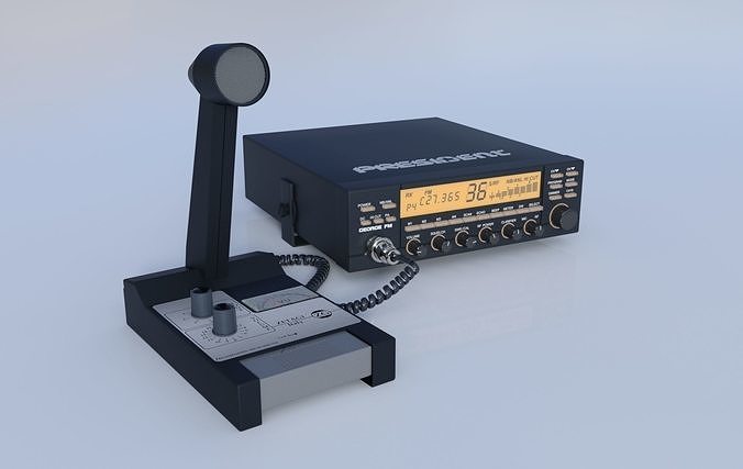 President George CB Radio 3D model | CGTrader