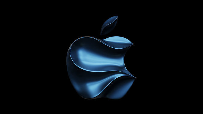 Apple logo 3D model | CGTrader