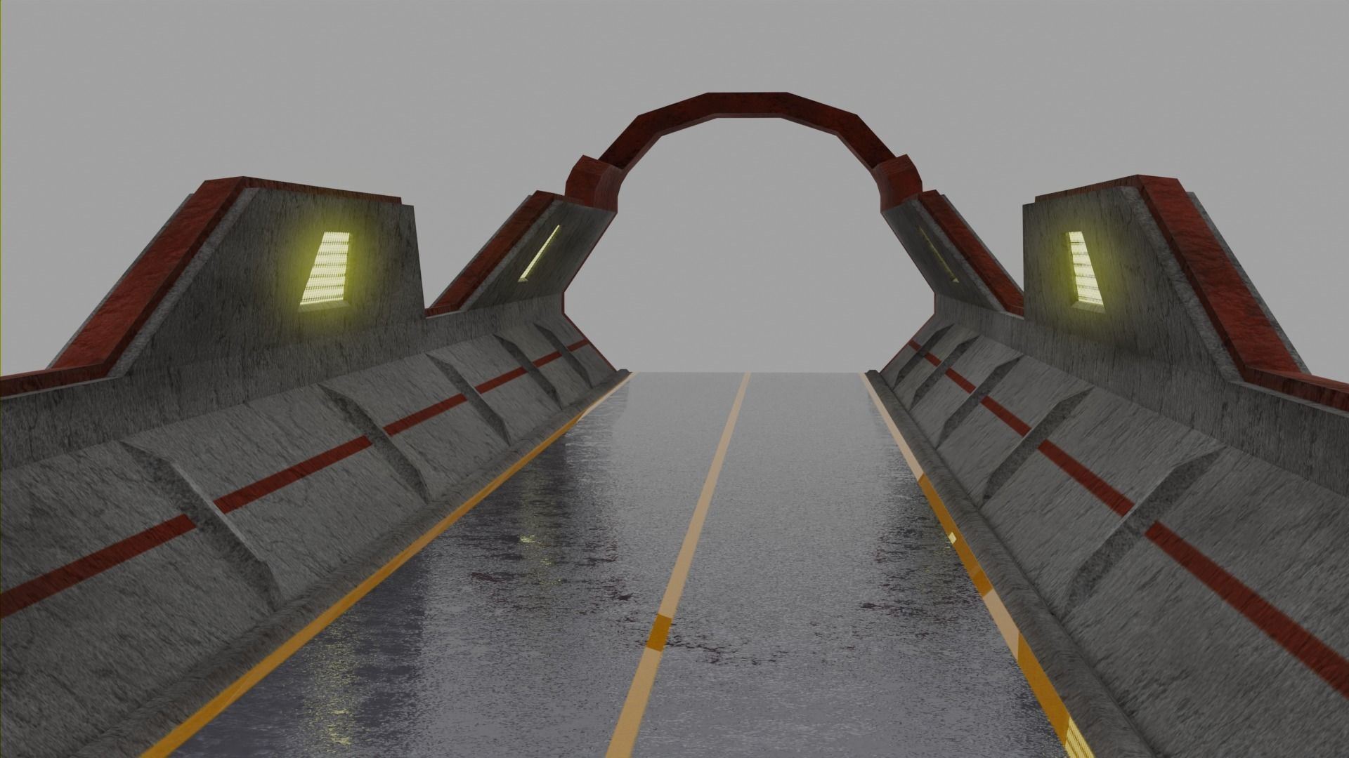 3D model SciFi Bridge VR / AR / low-poly | CGTrader