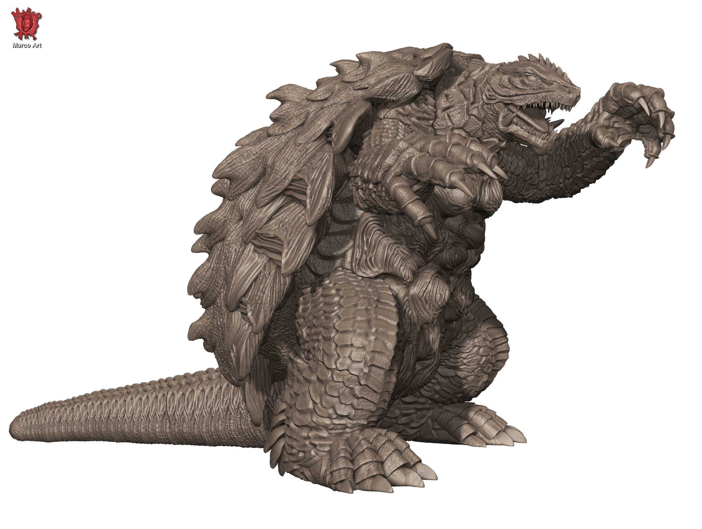 Gamera Stl file 3D model 3D printable | CGTrader