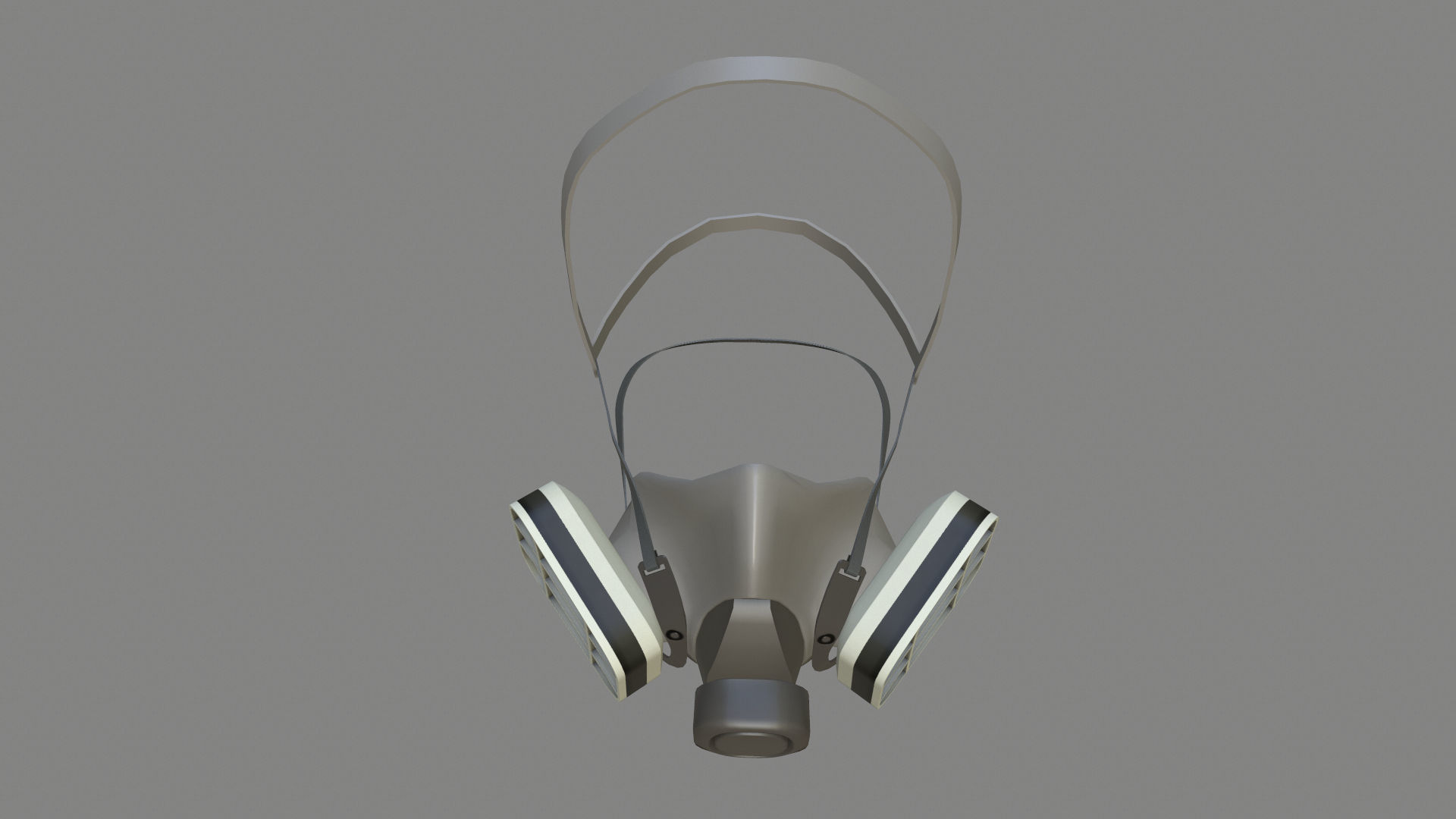 3D model Respirator Mask VR / AR / low-poly | CGTrader