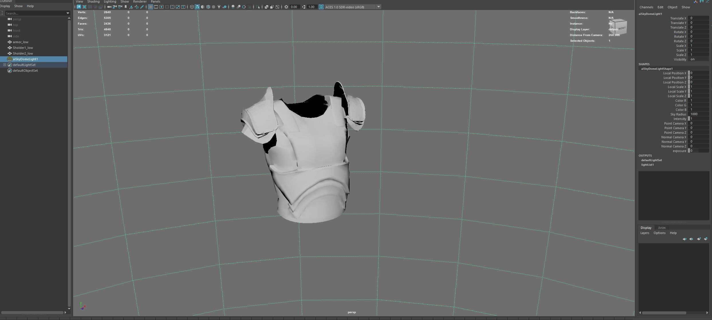 Armor 3D model | CGTrader
