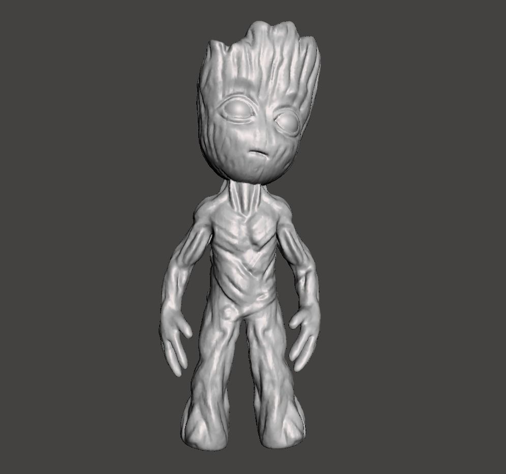 baby groot 3d model for 3d printing 3D model 3D printable | CGTrader
