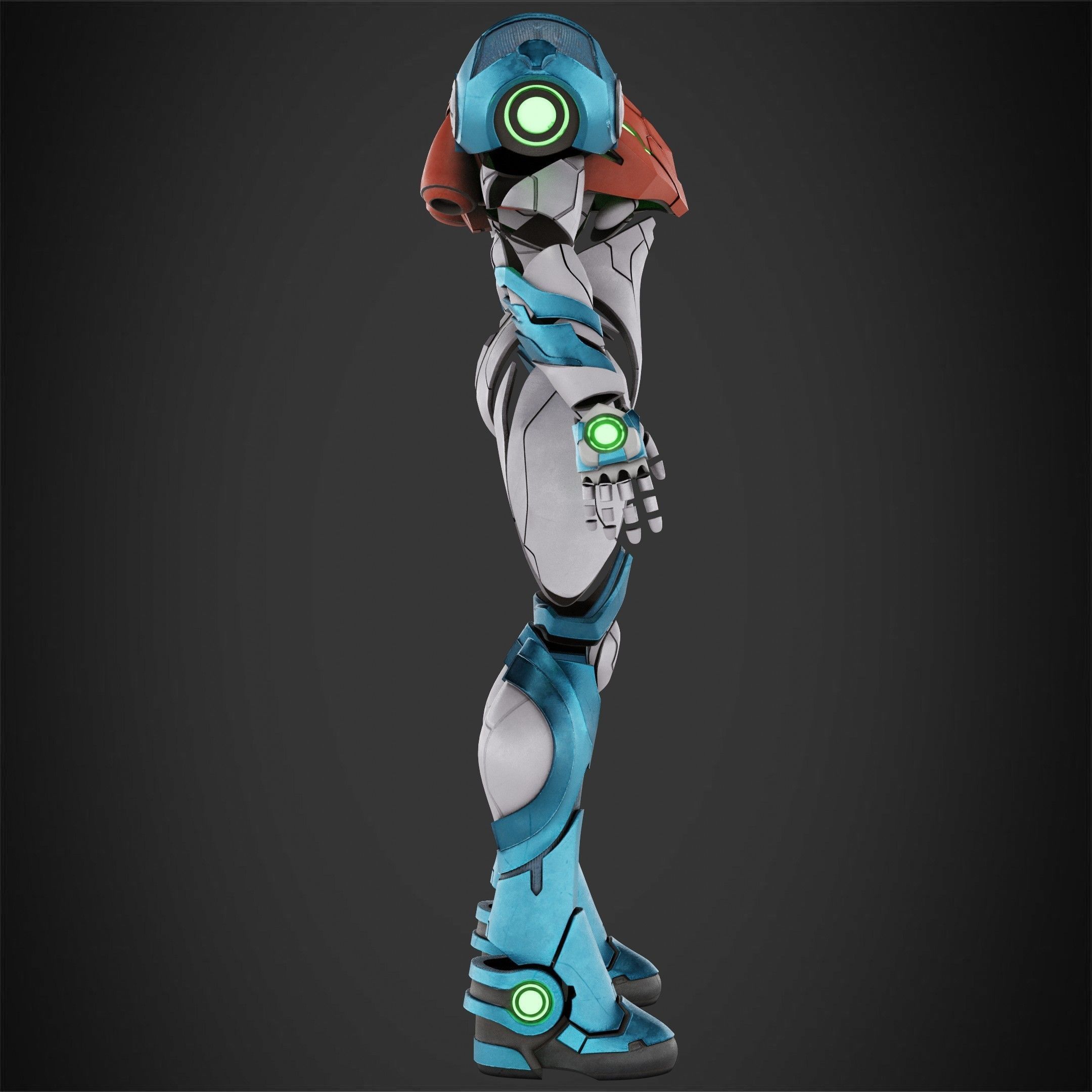 Metroid Samus Aran Power Suit for Cosplay 3D model 3D printable | CGTrader