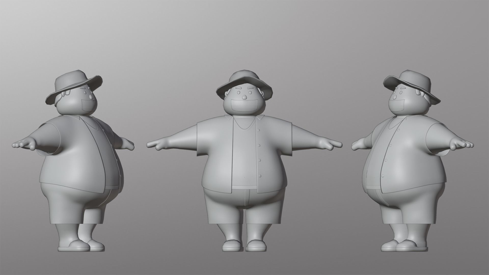 3D model Minimal People Man Character 1006 VR / AR / low-poly | CGTrader