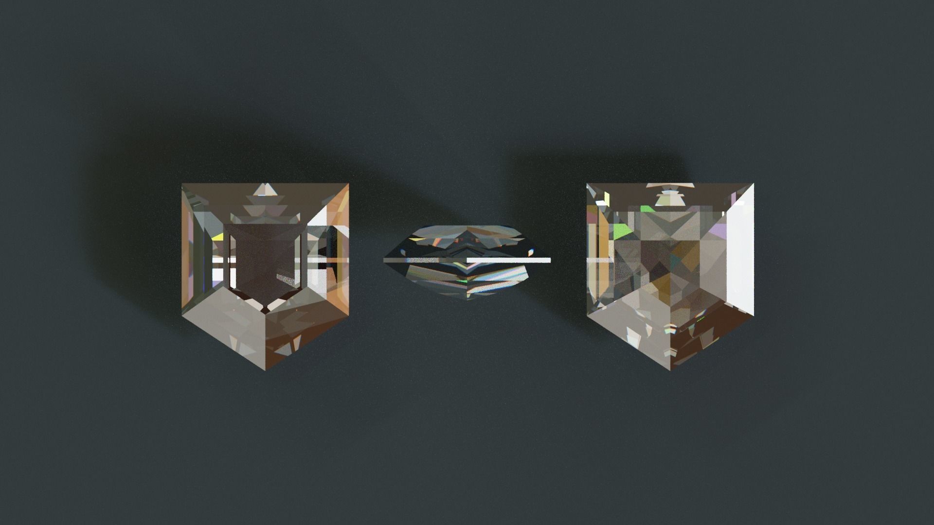 3D model Diamonds VR / AR / low-poly | CGTrader