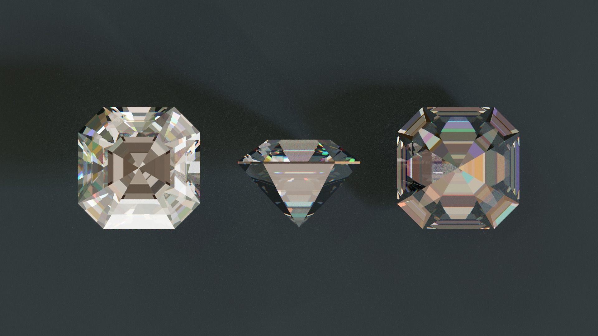 3D model Diamonds VR / AR / low-poly | CGTrader