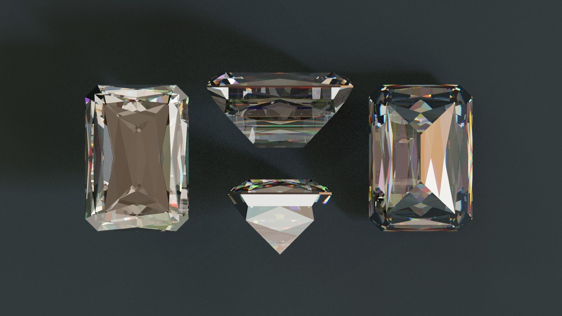 3D model Diamonds VR / AR / low-poly | CGTrader