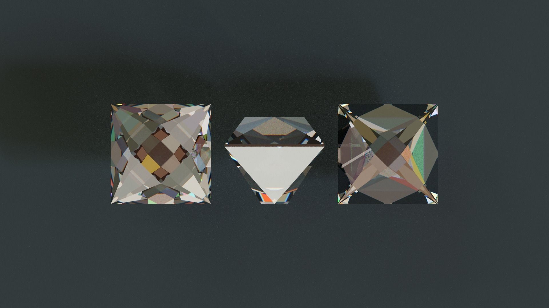 3D model Diamonds VR / AR / low-poly | CGTrader
