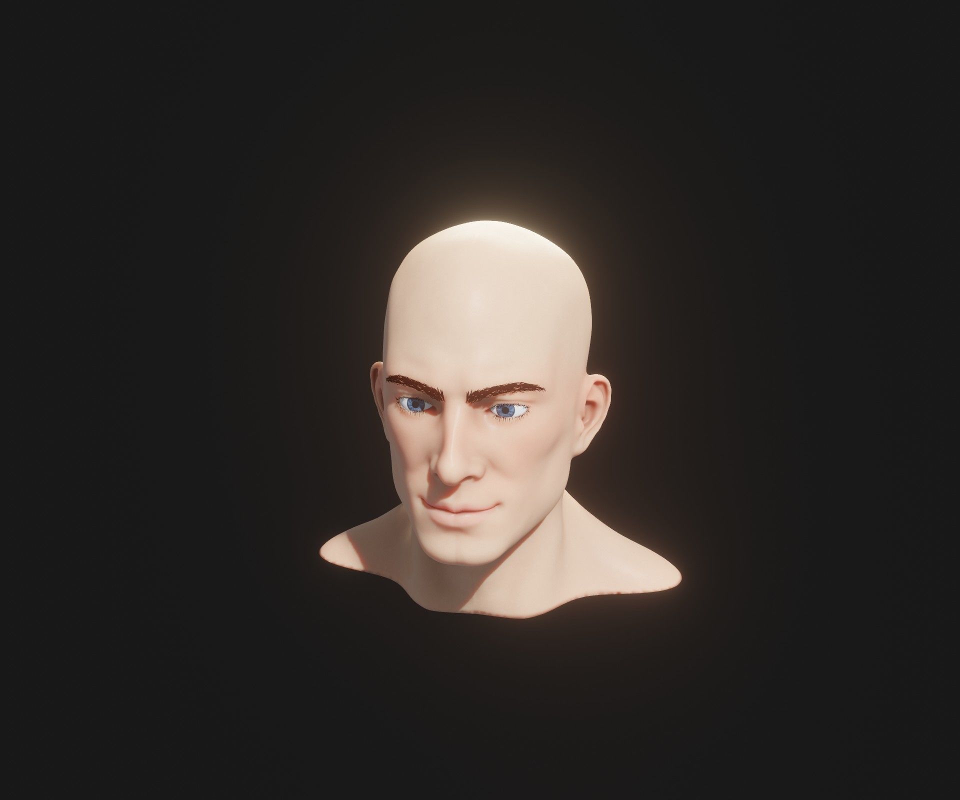 3D Model Collection Realistic Male Female Head 3D Model Animated Facial ...