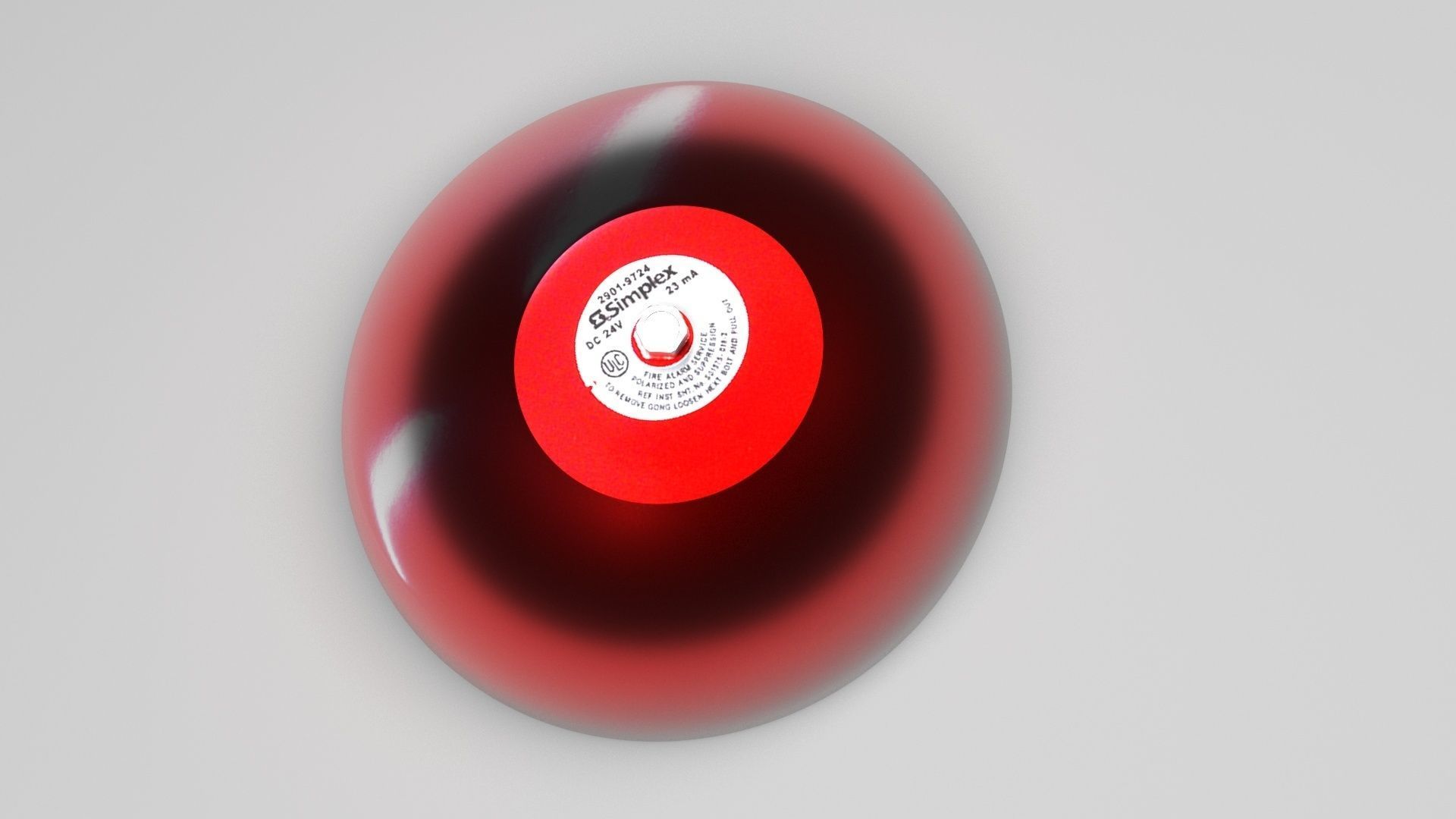 Fire Alarm Bell 3D model | CGTrader