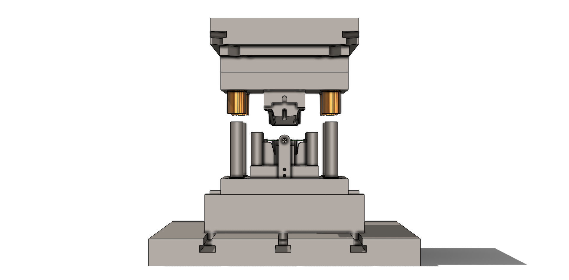 Estampo de Dobra Bend Stamping 3D model | CGTrader