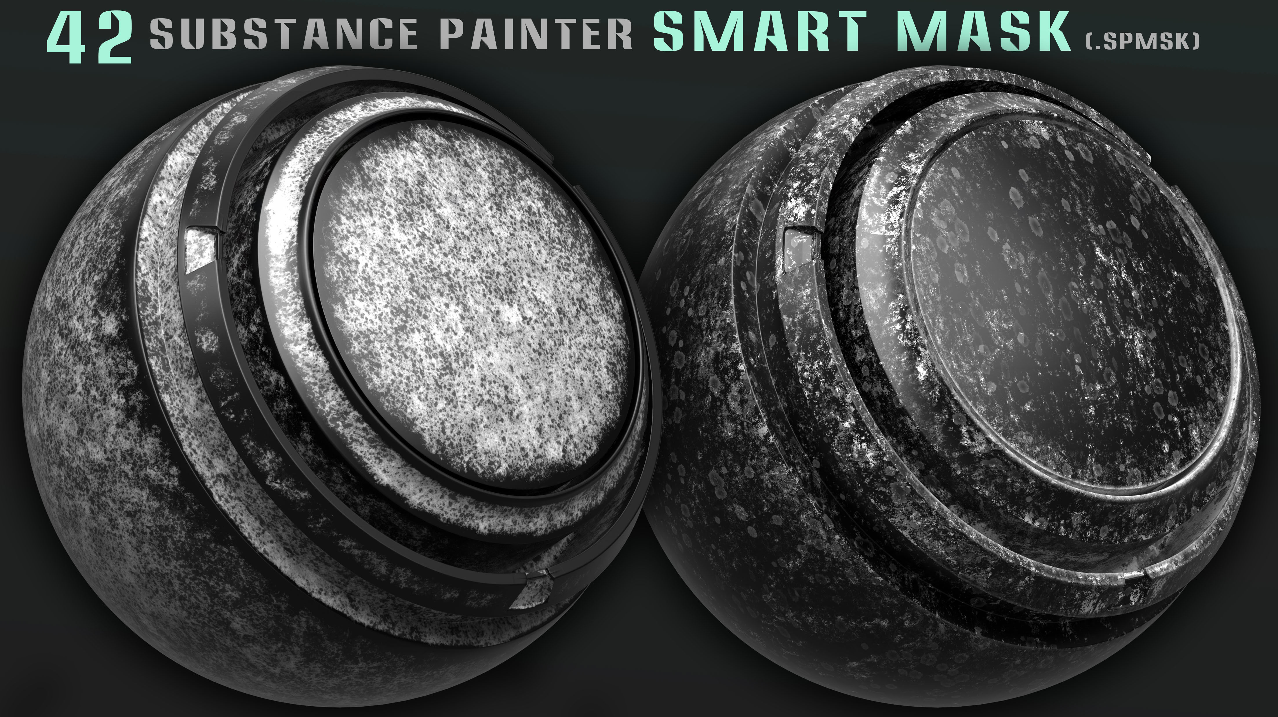 42 substance painter smart mask-Vol2 Texture | CGTrader
