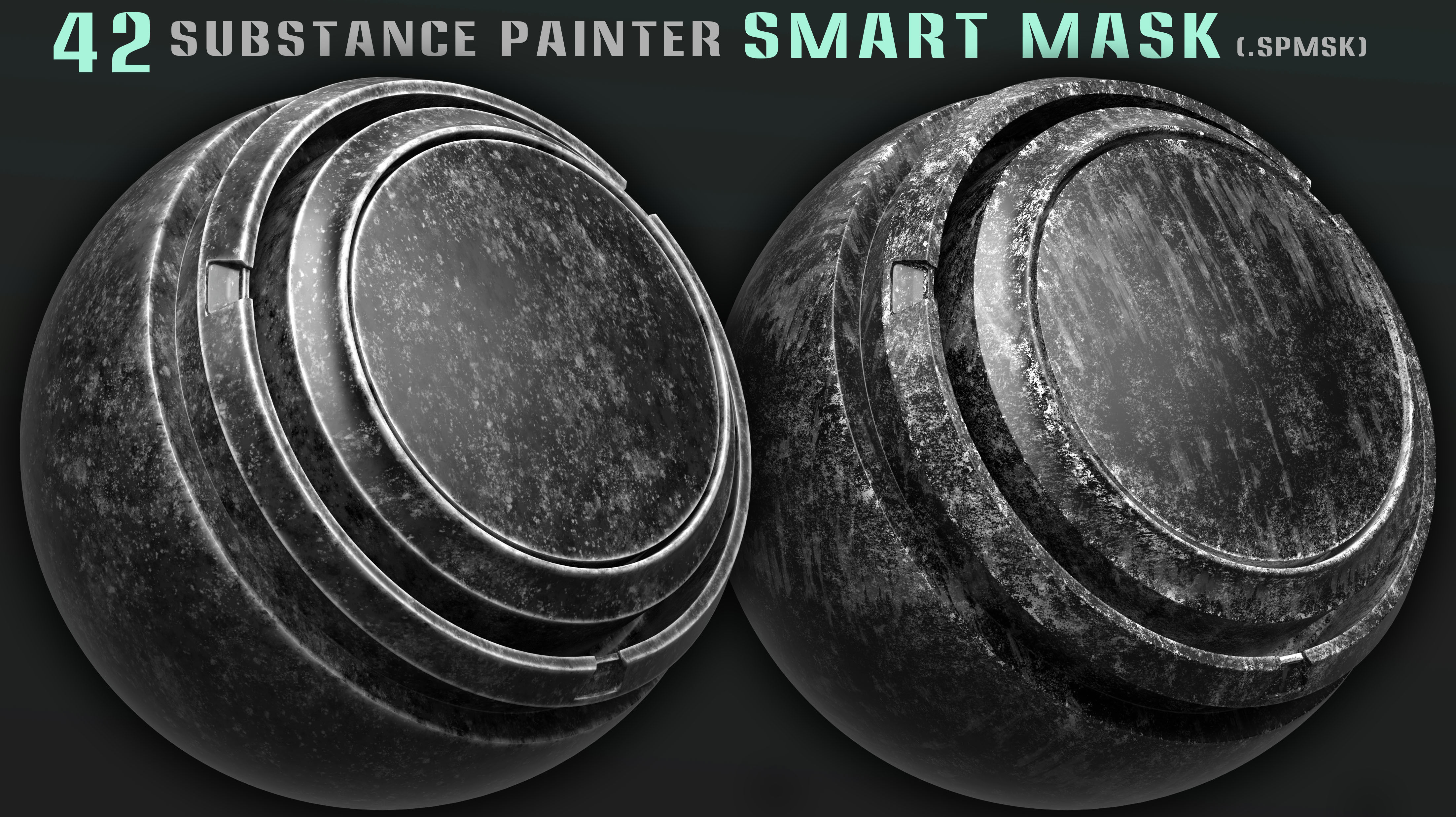 42 substance painter smart mask-Vol2 Texture | CGTrader