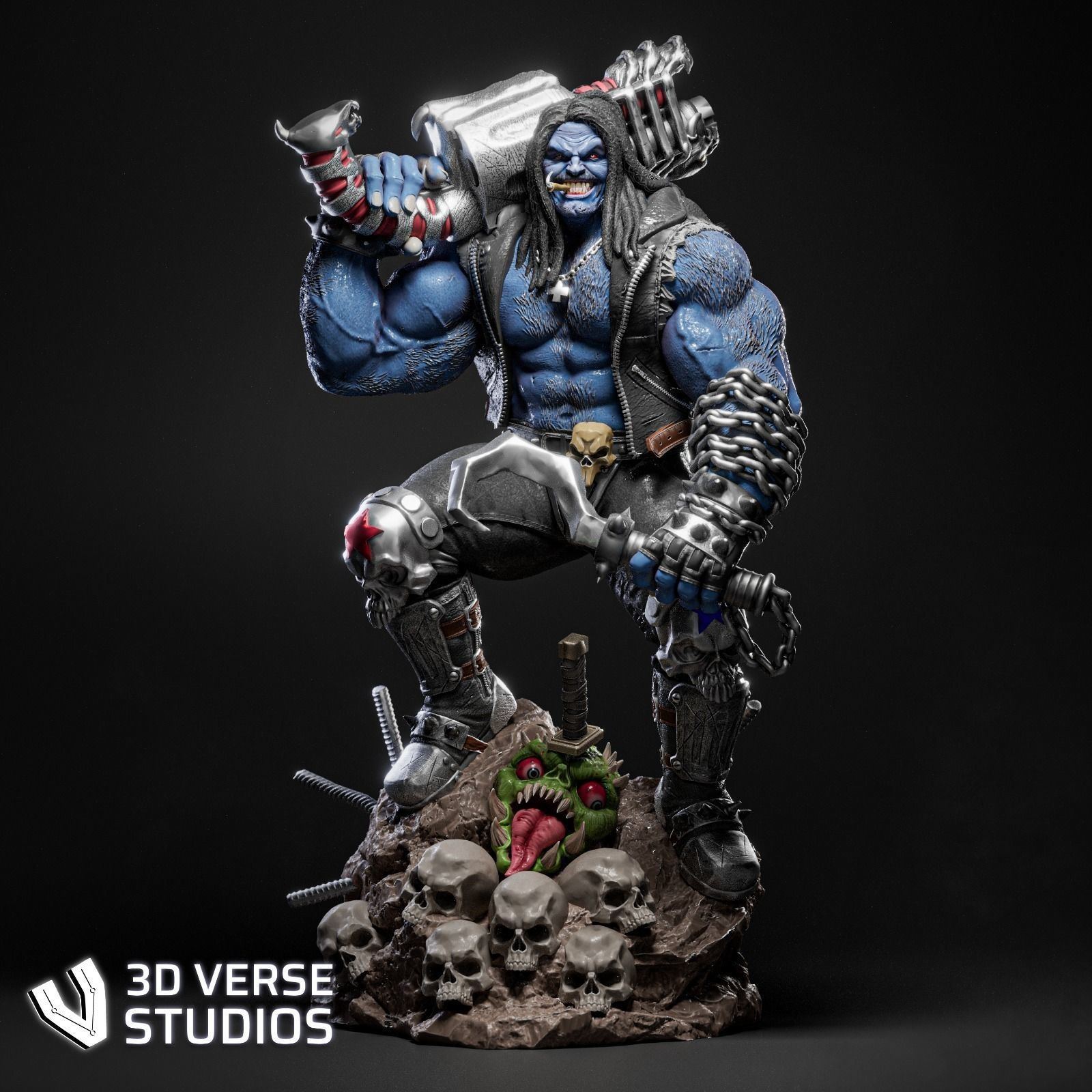 Lobo 3D Print 3D model 3D printable | CGTrader