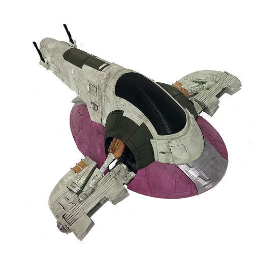 Star Wars Papercraft Gunship