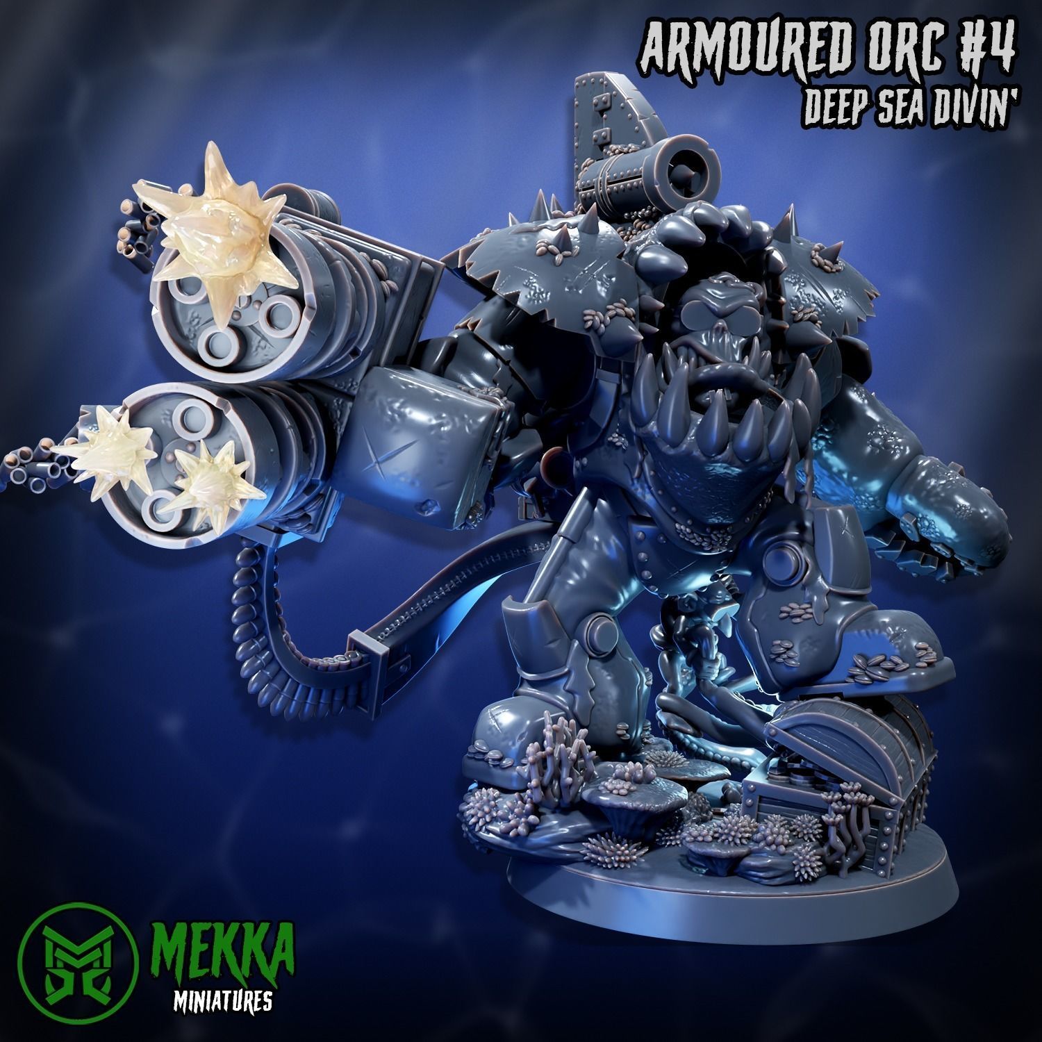 Armoured Orc Set 3D model 3D printable | CGTrader