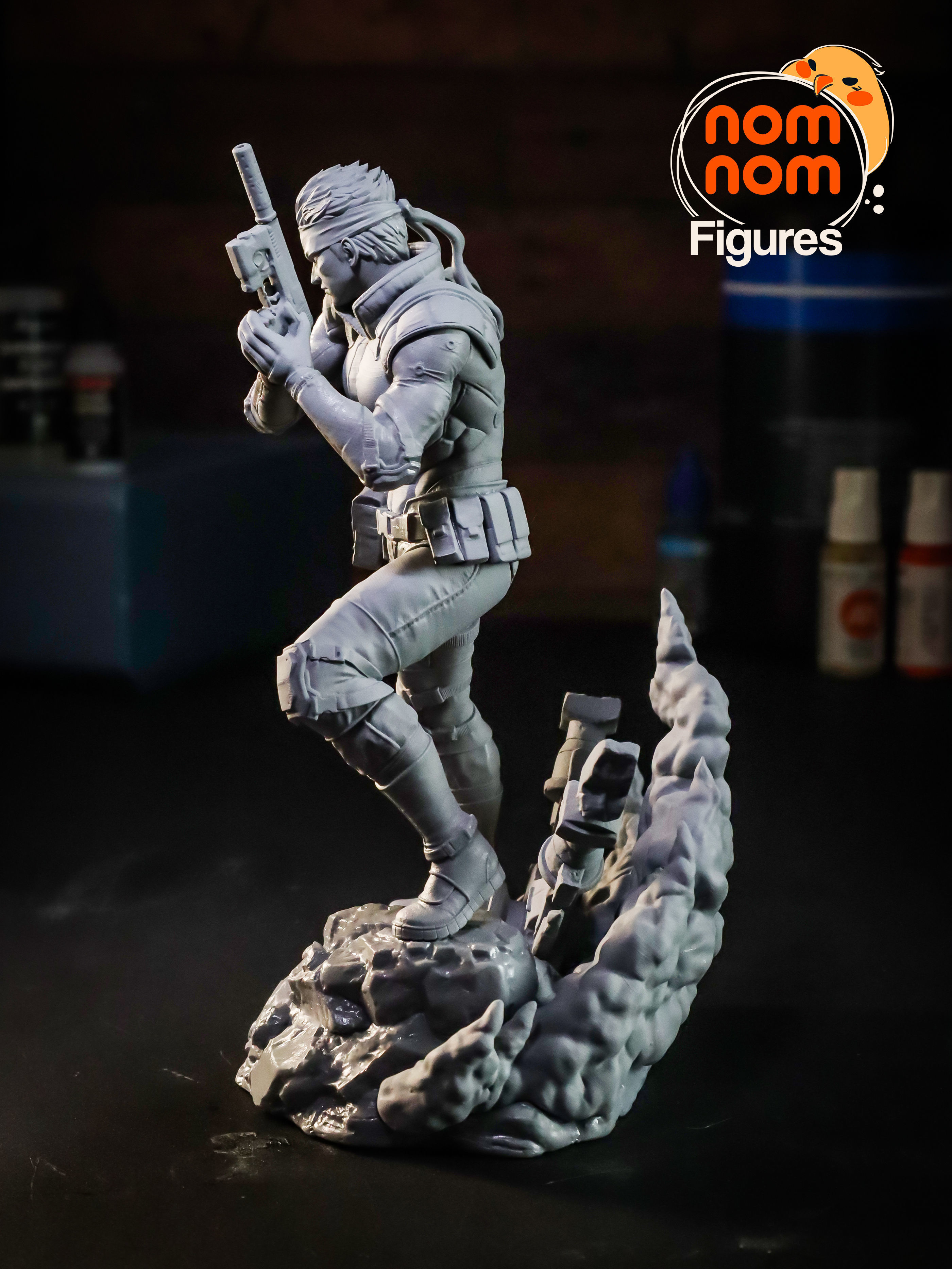 Solid Snake - Metal Gear Solid 3D model 3D printable | CGTrader
