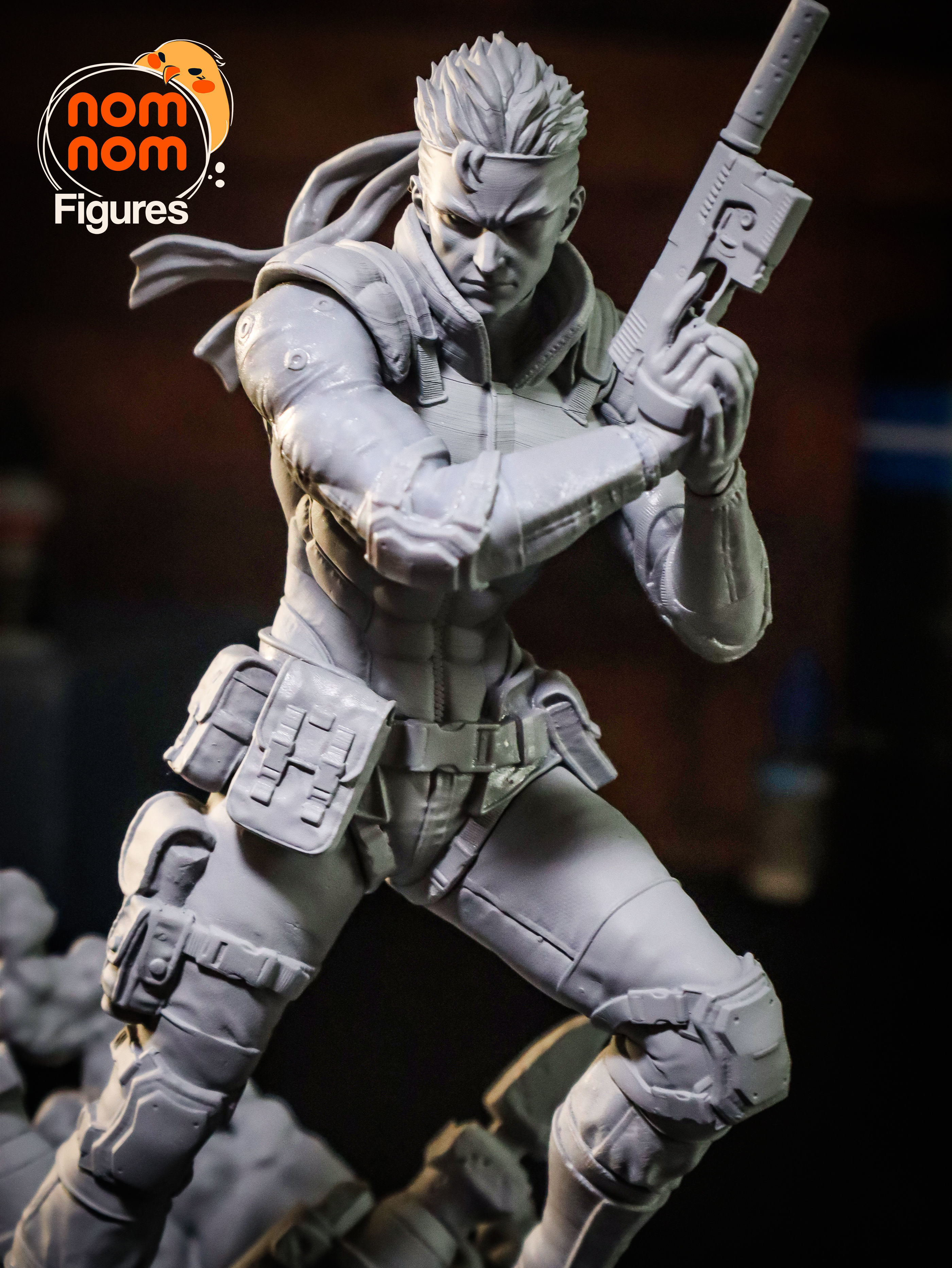 Solid Snake - Metal Gear Solid 3D model 3D printable | CGTrader