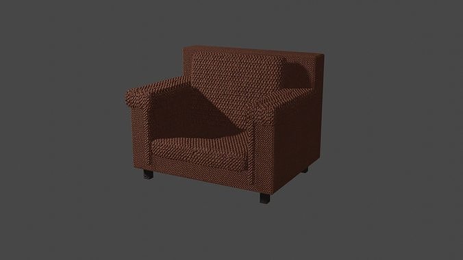 Simple Couch 3D model | CGTrader