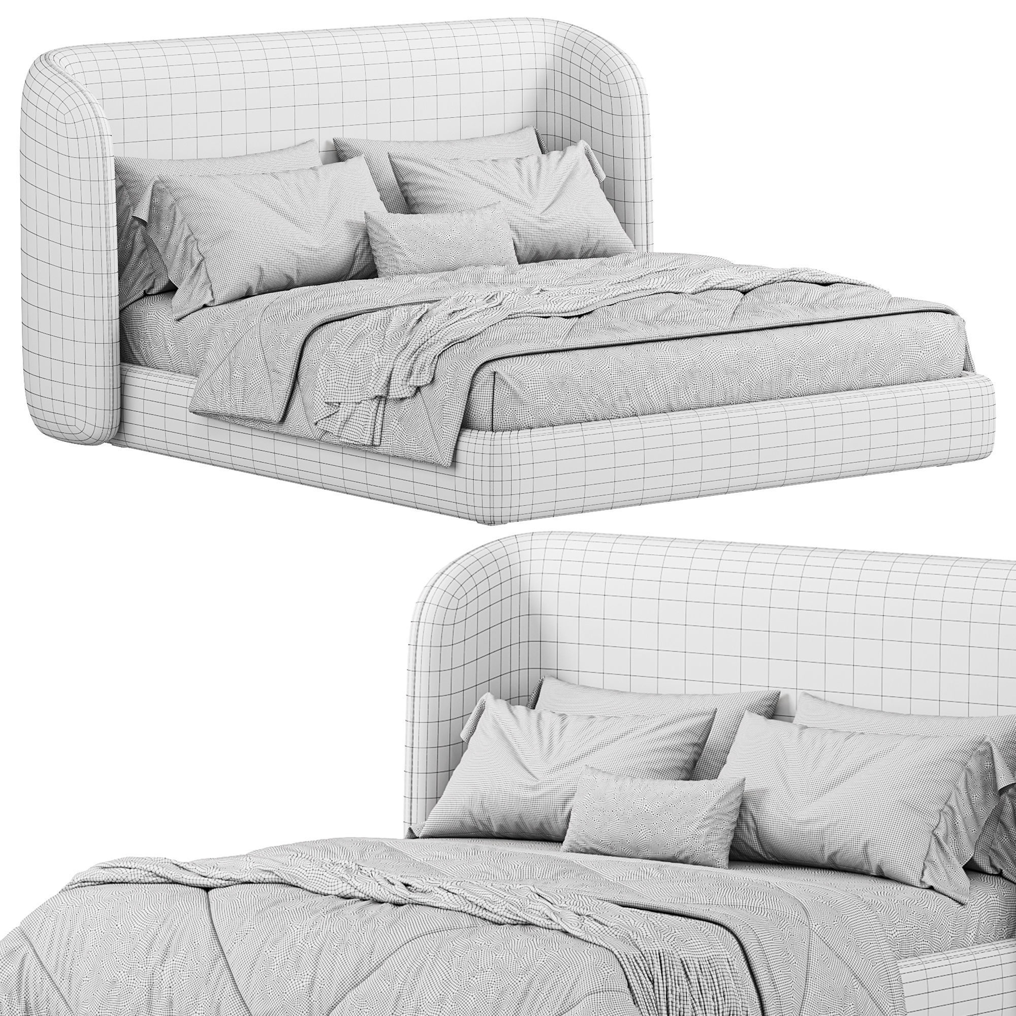 Caillou Bed By Liujoliving 3D model | CGTrader