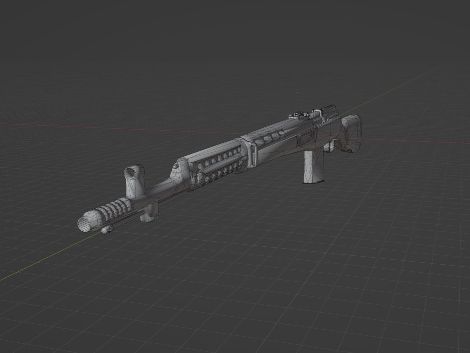 3D model SVT 40 rifle VR / AR / low-poly | CGTrader