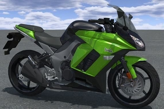 Ninja 400 3D model | CGTrader