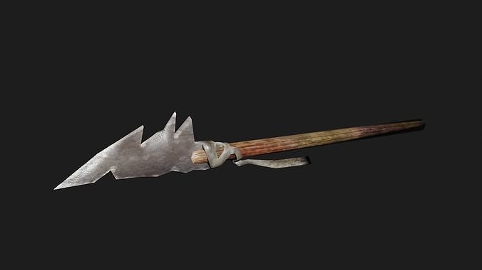 3D model Makeshift Spear VR / AR / low-poly | CGTrader