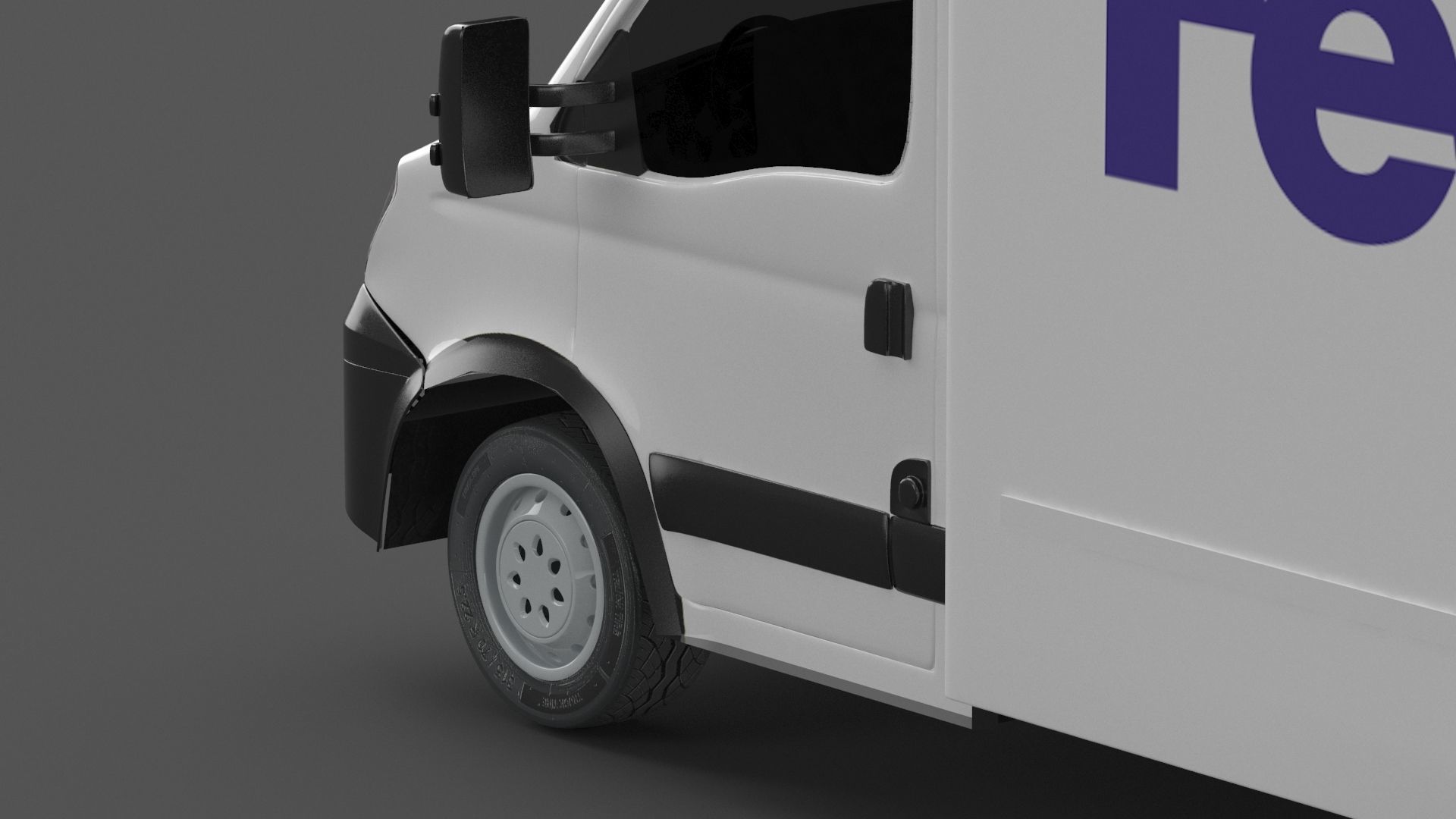 Fedex Truck 3D model | CGTrader