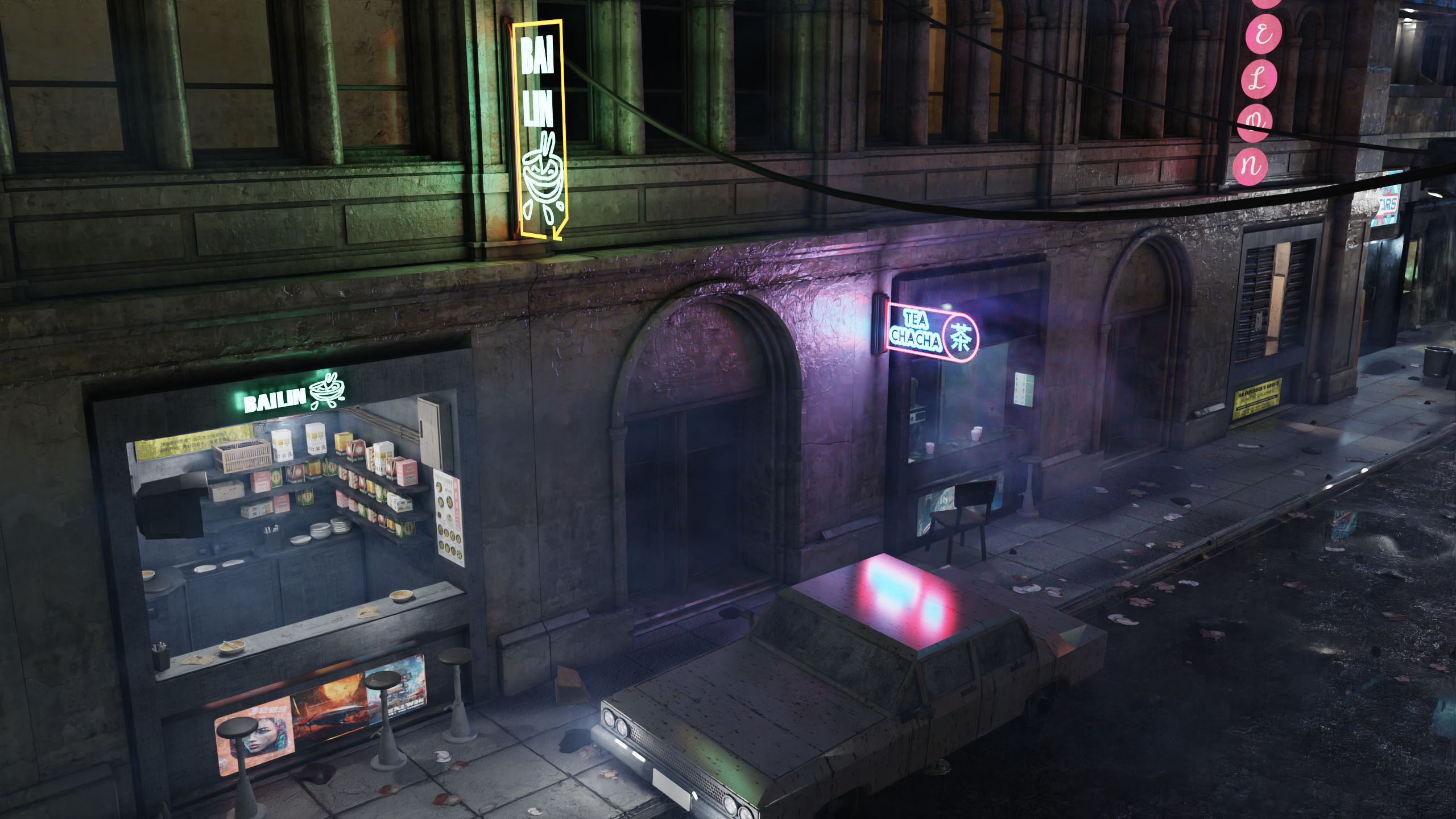ULTRA Detailled Sci-Fi Cyberpunk City - Blender FULL VERSION 3D model ...