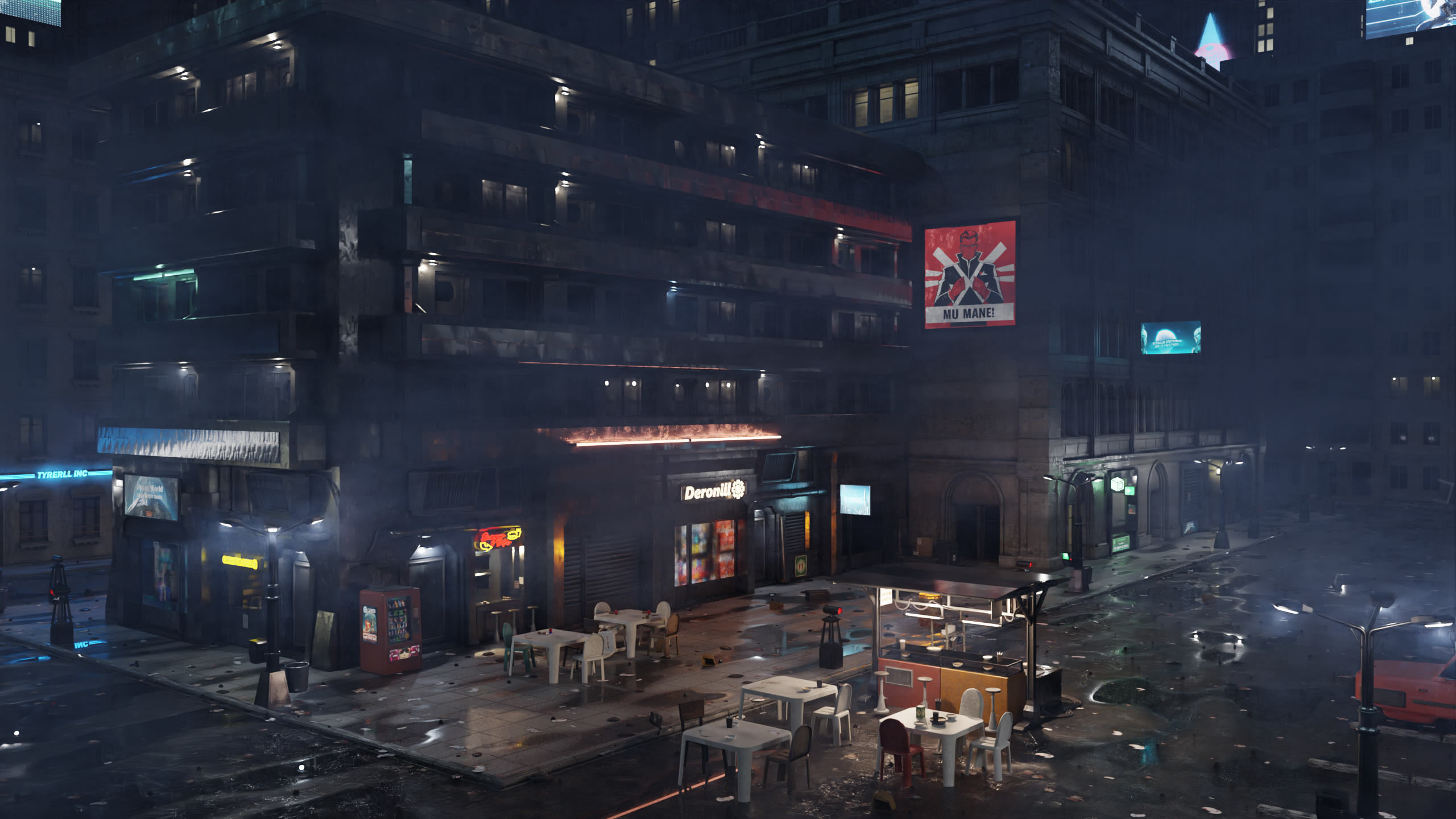 ULTRA Detailled Sci-Fi Cyberpunk City - Blender FULL VERSION 3D model ...