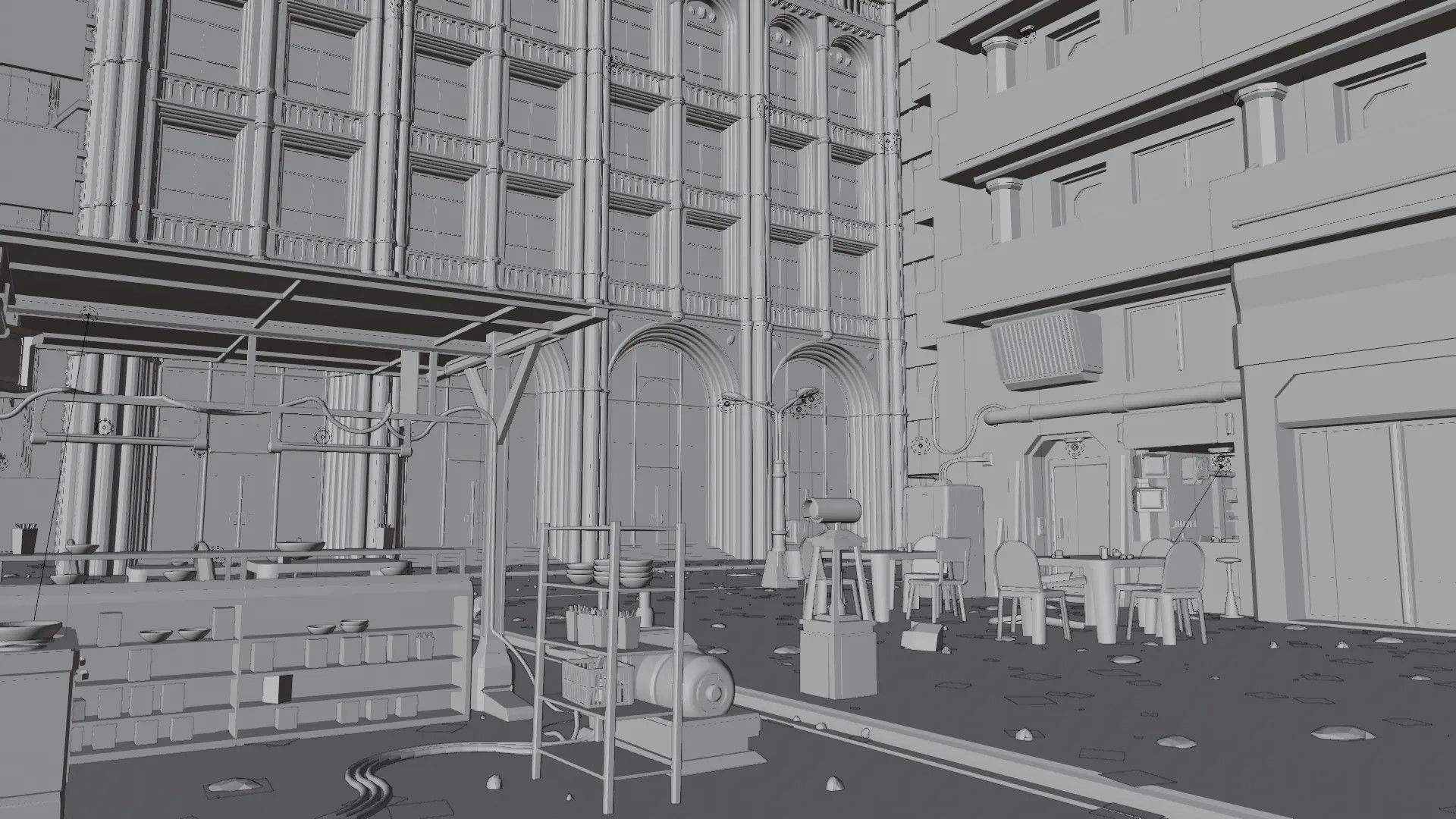 ULTRA Detailled Sci-Fi Cyberpunk City - Blender FULL VERSION 3D model ...