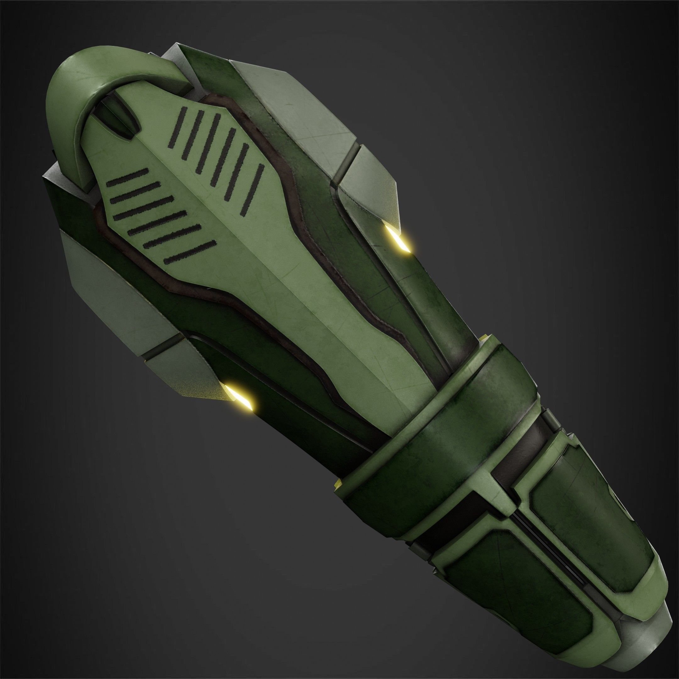 Metroid Samus Aran Power Cannon for Cosplay 3D model 3D printable ...