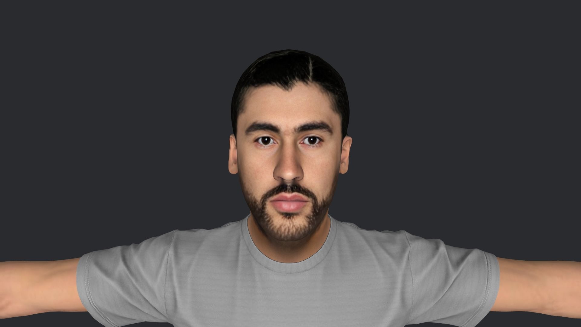 Bad Bunny Hyper Realistic Full Body Fully Rigged 3D Character 3D model ...
