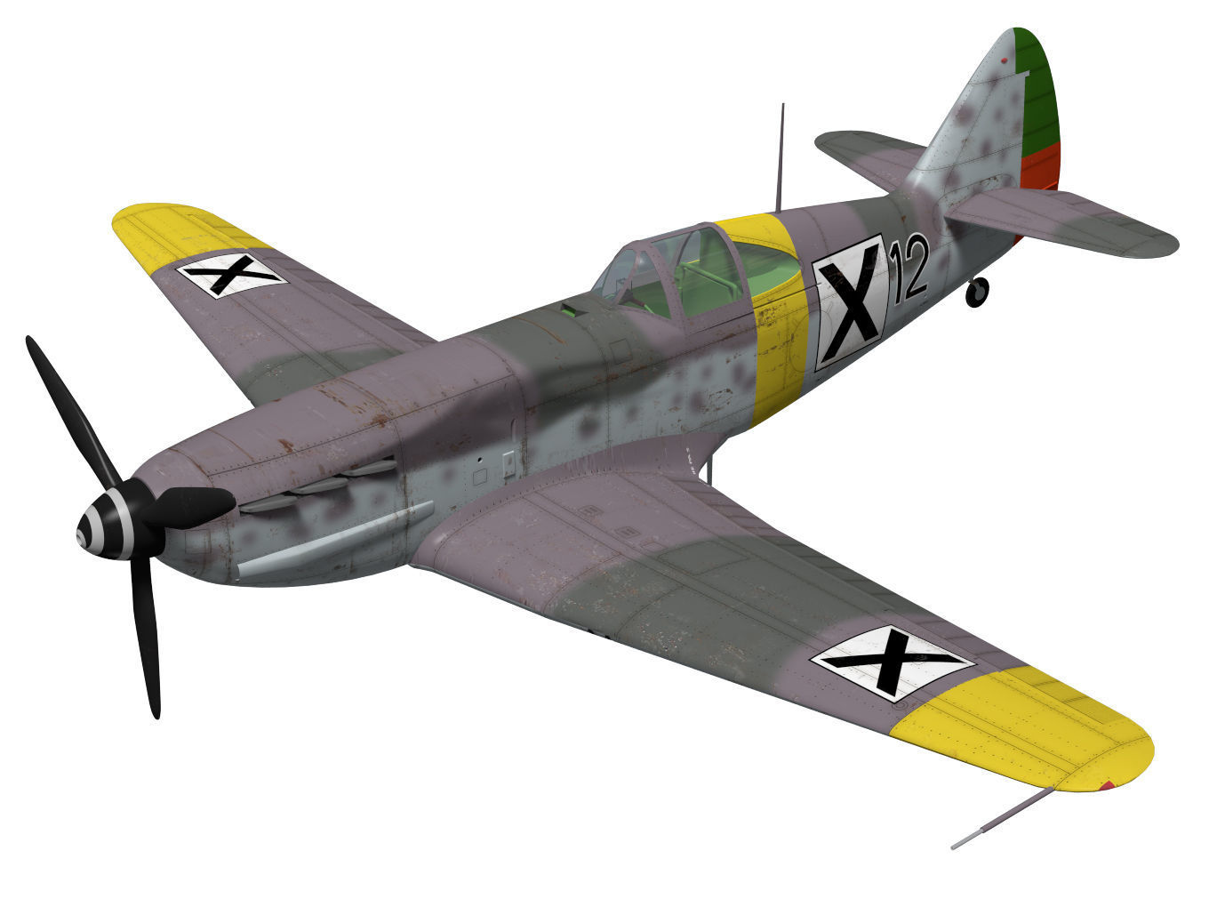 Dewoitine D520 3D model | CGTrader