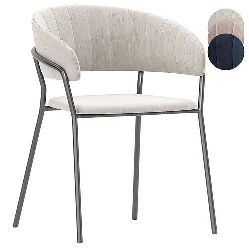 Turin Dining Chair 3D model | CGTrader